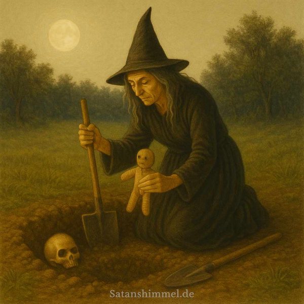 Handlungen in der Hexerei - Satanshimmel
